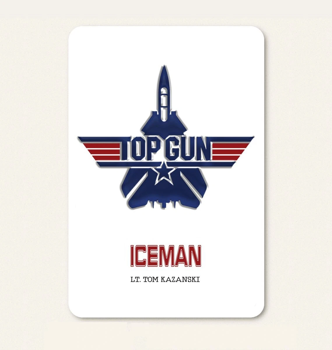 Iceman Top Gun Logo