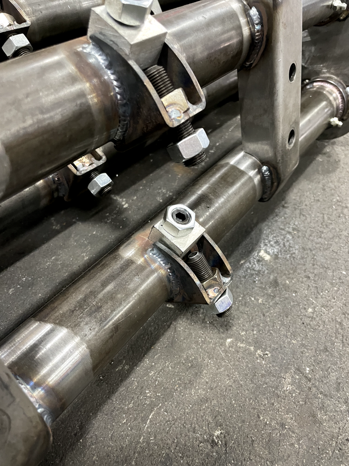4 inch narrowed VW link king pin front end beam w/drop disc brakes wide ...