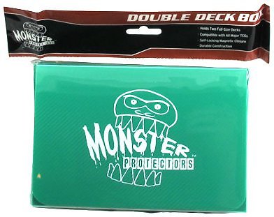 Double Deck Box - Green Monster Protectors GAMING SUPPLY BRAND NEW ...