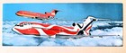 BRANIFF Postcard Large Calder Boeing 727 Inflight Airline Issue 9 1/2in ...