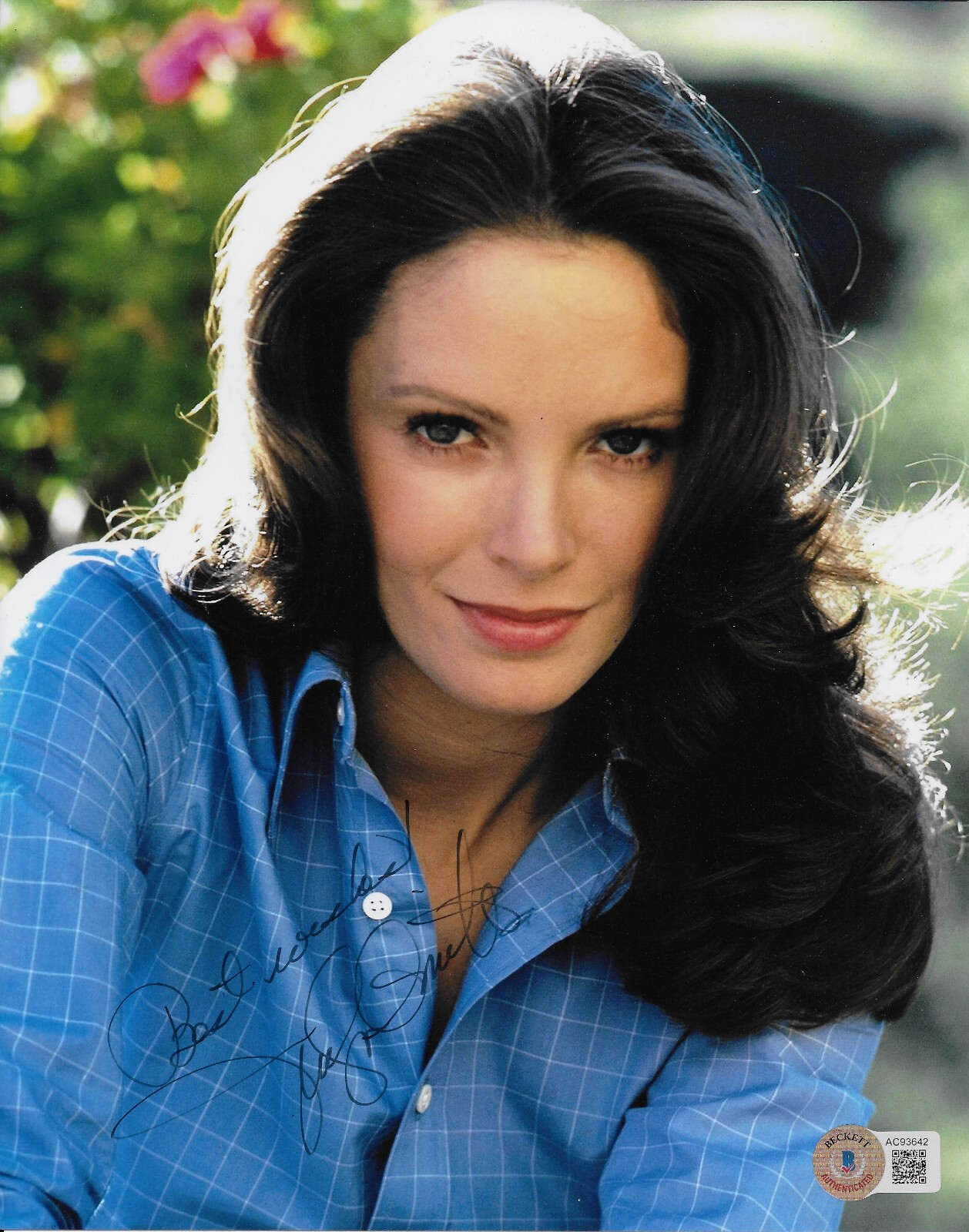 JACLYN SMITH Signed Autographed 8x10 Photo Beckett BAS COA Charlie's ...