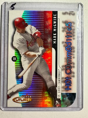 K165,471 - 2001 Fleer Futures Hot Commodities #HC1 Mark McGwire | eBay