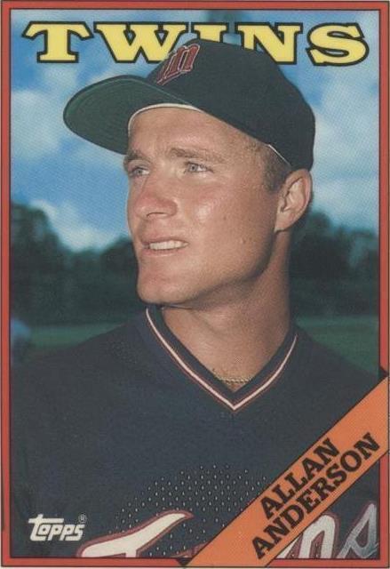 1988 Topps - Allan Anderson #101 Collector's Edition (Tiffany) for sale ...