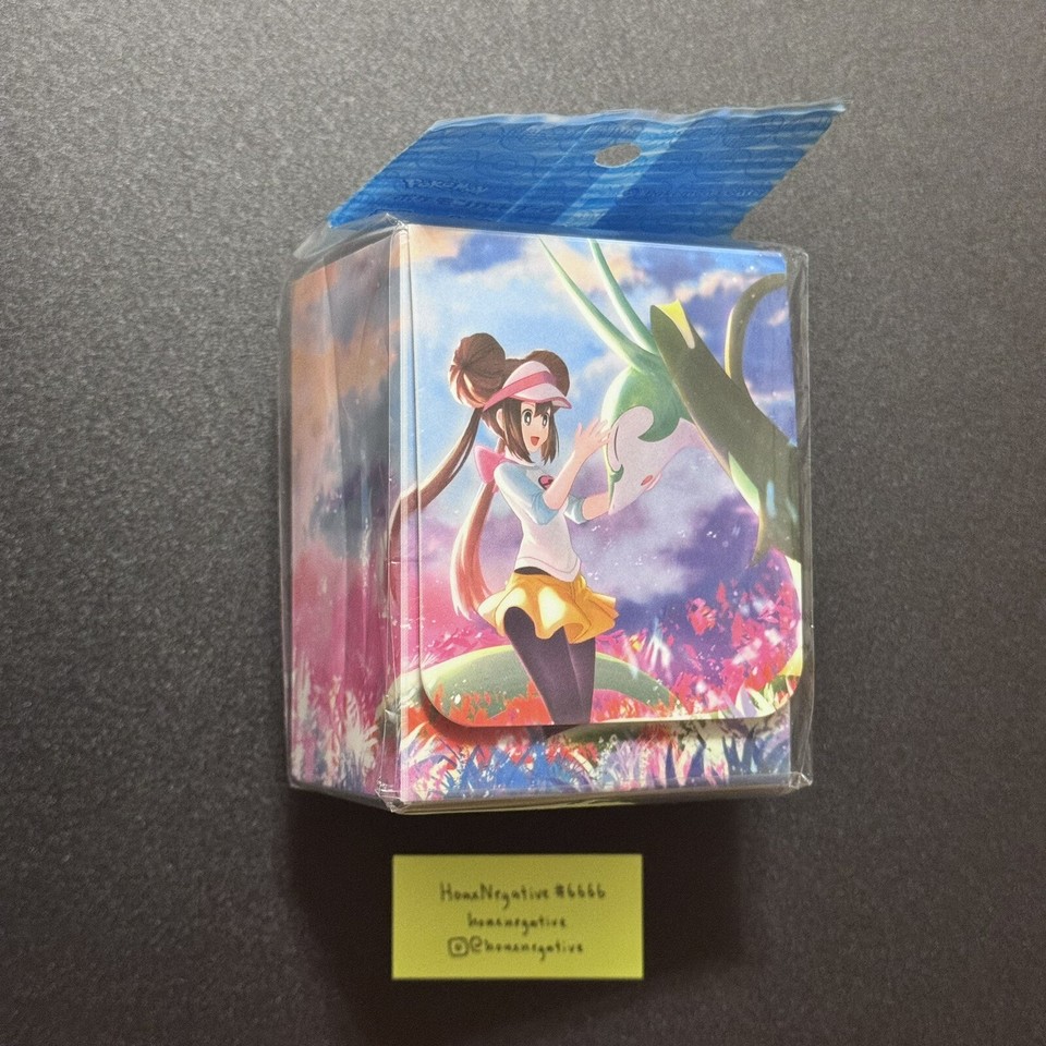 Pokémon Center Japan Rosa & Serperior Card Sleeves + Deck Box ~ US ...