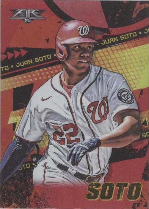 2022 Topps Fire - Juan Soto #200 Flame for sale online | eBay