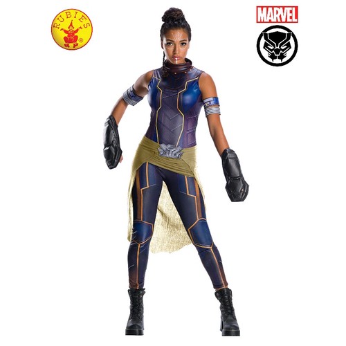 SHURI LICENSED BLACK PANTHER AVG4 DELUXE COSTUME 3 x SIZES BY RUBIE'S ...