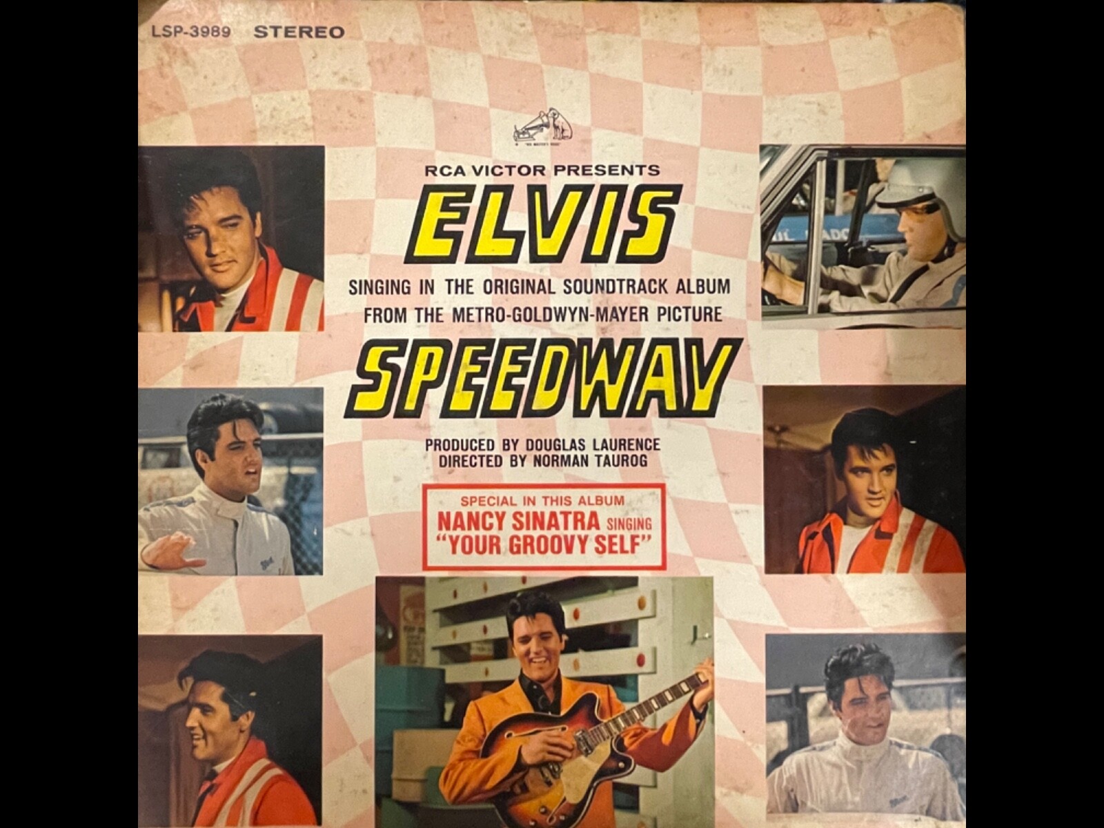 ELVIS PRESLEY ~ SPEEDWAY LP AN ORIGINAL SOUNDTRACK ALBUM ~ #LSP-3989 ...