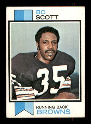 1973 Football Topps Bo Scott Cleveland Browns #509 | eBay