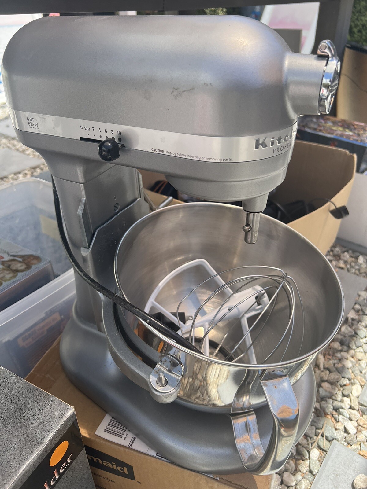 KitchenAid Pro 600 Series Stand Mixer - Silver | eBay