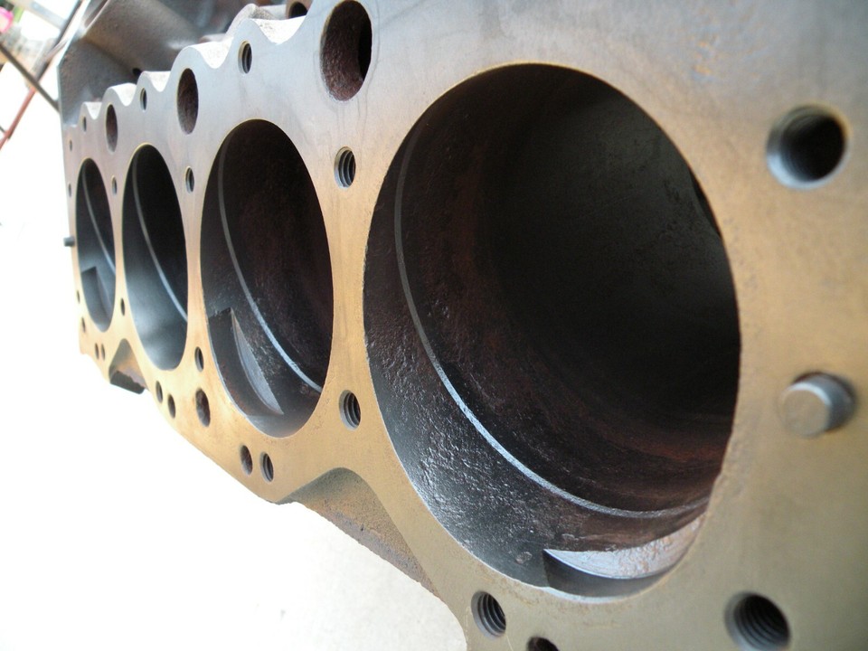 X CHEVY CHEVROLET IMPALA SS ENGINE BLOCK 348 3732811 I2657 9/26/57 1957 ...