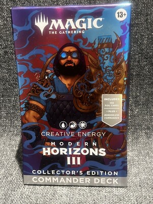 MTG MH3 - Creative Energy Commander HALO FOIL Collector's Edition NEW ...