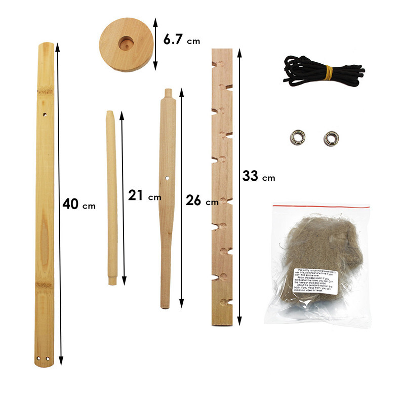 Outdoor Primitive Fire Starter Tool Wood Bow Drill Survival Friction ...