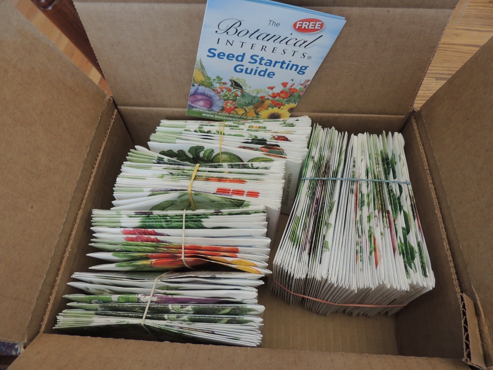 Lot of 135 BOTANICAL INTERESTS GARDEN SEEDS ~ VEGETABLES ~ HERBS ...