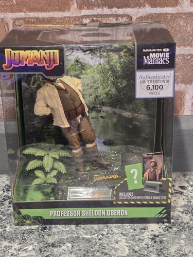 Mcfarlane Toys Movie Maniacs Jumanji Set Of 4 Figures NEW SEALED ...