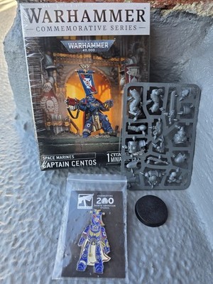 Space Marine Captain Centos Warhammer 40k Limited Edition + Pin and ...