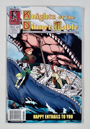 2001 KenzerCo KNIGHTS OF THE DINNER TABLE #60 "Happy Entrails to You ...