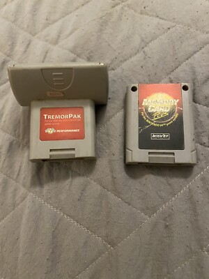 Tremor Pak Pack by Performance for Nintendo 64 N64 W/ Memory Card | eBay