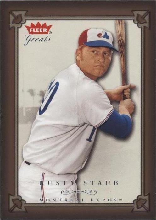2004 Fleer Greats of the Game - Rusty Staub #80 for sale online | eBay