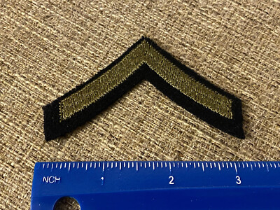WWII US Army Private Enlisted Felt Greenback Patch INV3713 | eBay