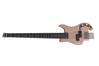 Headless 4-String Electric Bass - Portable, Right-Handed, Light travel ...
