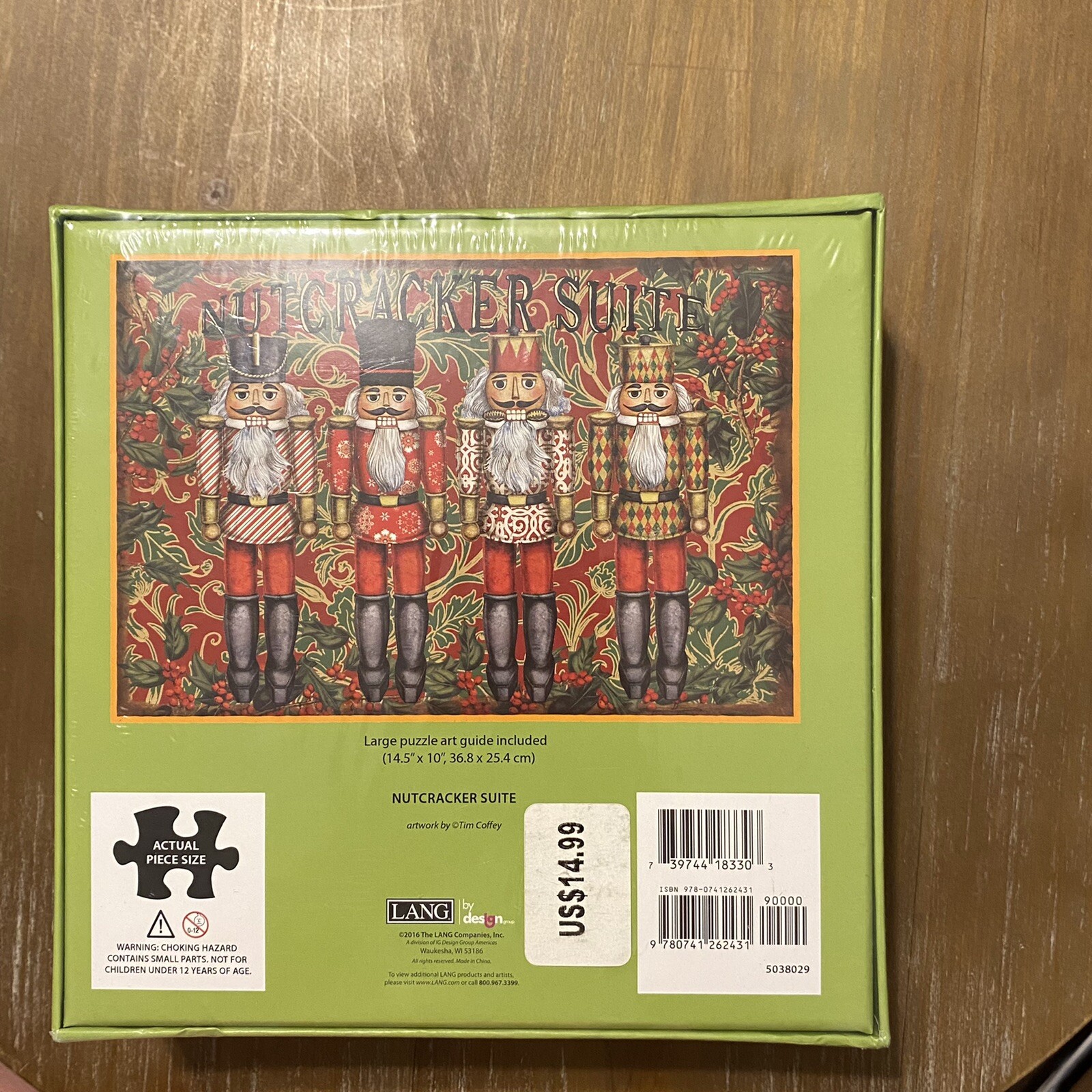 LANG NUTCRACKER SUITE Tim Coffey Art 1000 Pc Jigsaw Puzzle NEW SEALED ...