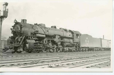 0A066 RPPC 1939 ERIE RAILROAD 2-8-4 LOCO #3357 PORT JERVIS NY | eBay