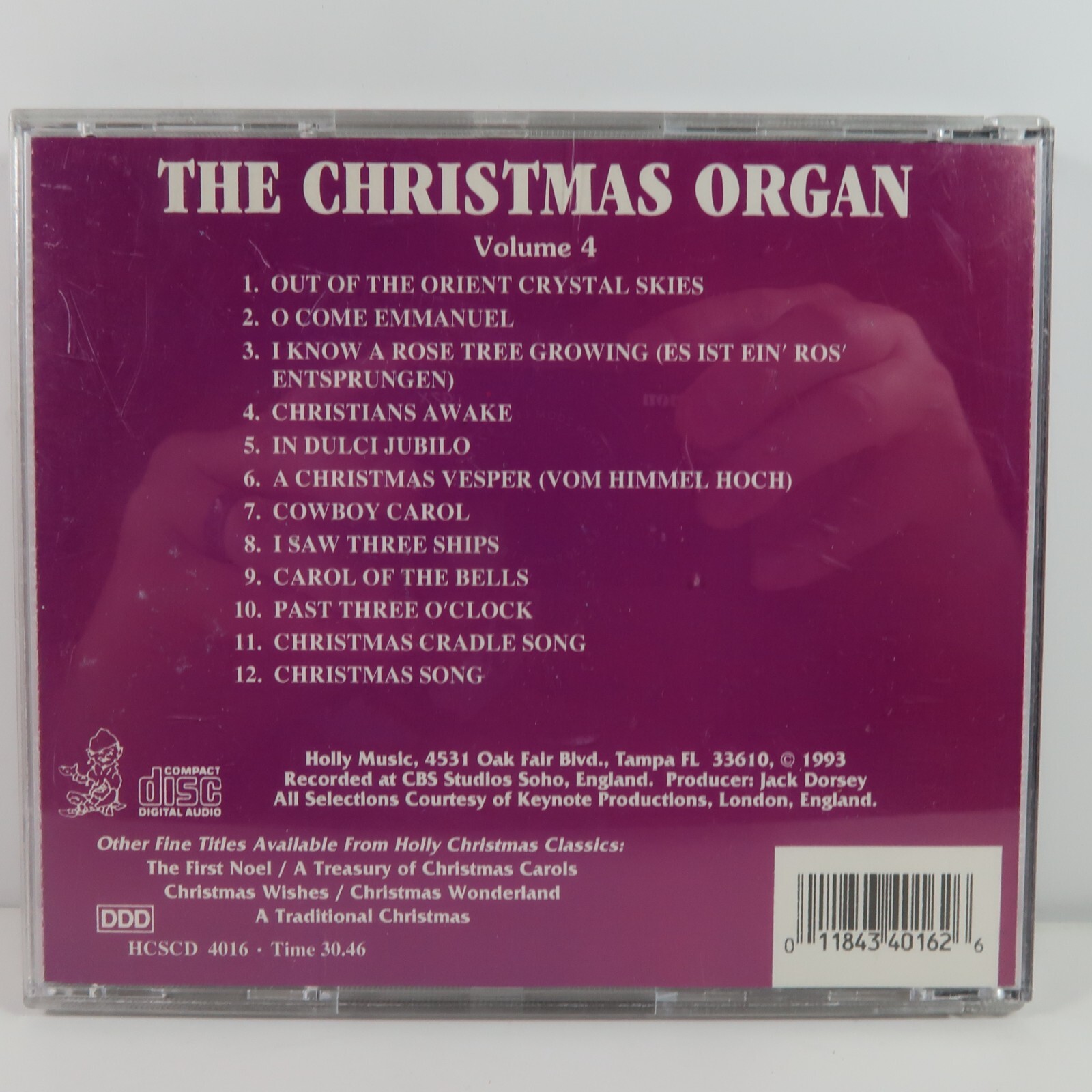 Kenneth Abbott - The Christmas Organ: Volume 4 CD | eBay