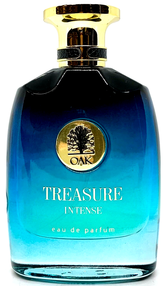 OAK TREASURE INTENSE EAU DE PARFUM SPRAY FOR MEN 3.4 Oz / 100 ml NEW ...