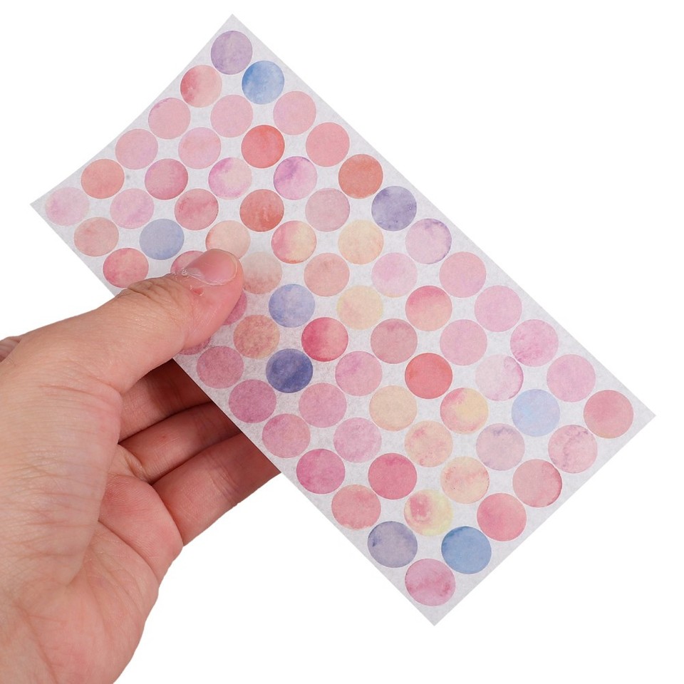 36 Sheets Dot Sticker Small Round Stickers Dots Colour-coding Labels ...