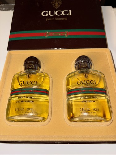 GUCCI Pour Homme Eau De Toilette & After Shave Gift Set Original ...