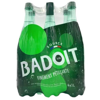 Badoit Naturally Sparkling Mineral Water 1L - 6 Pack | eBay UK