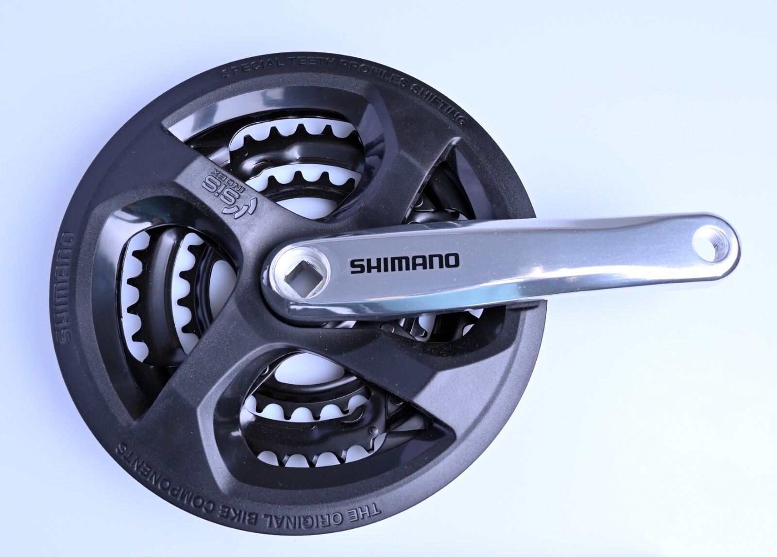 SHIMANO FC-M131 6/7/8 Speed Crankset 28-38-48T 170MM MTB Chainwheel ...
