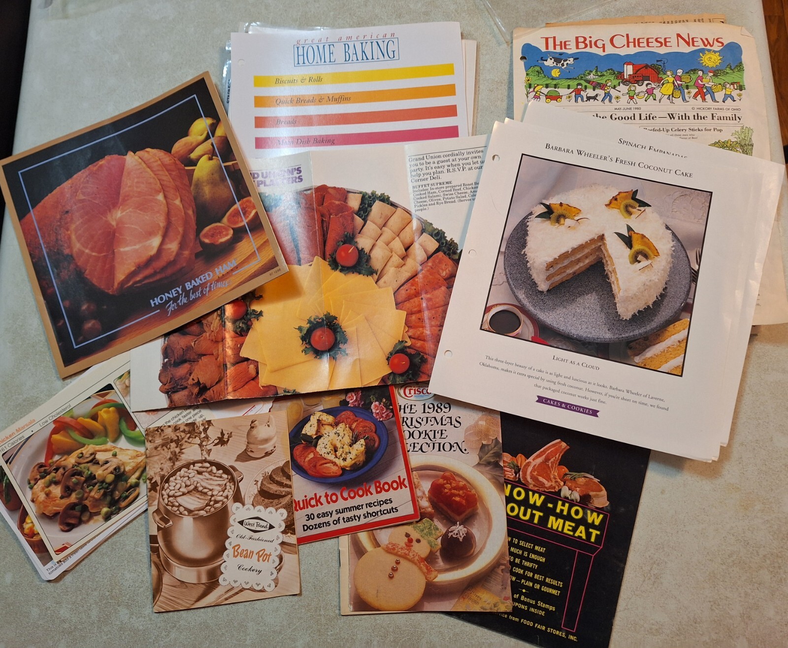 VINTAGE LOT ANTIQUE RECIPES, COOKBOOKS, BROCHURES, PAMPHLETS 30+ YEARS ...