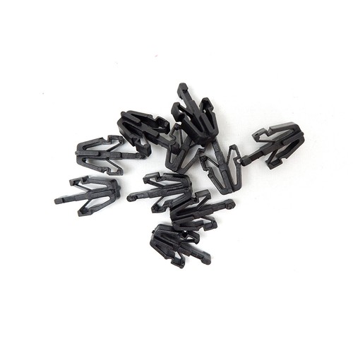10 X Grille Grill Lock Clips Black Fits Isuzu D-max TFR KBZ Cyclone ...