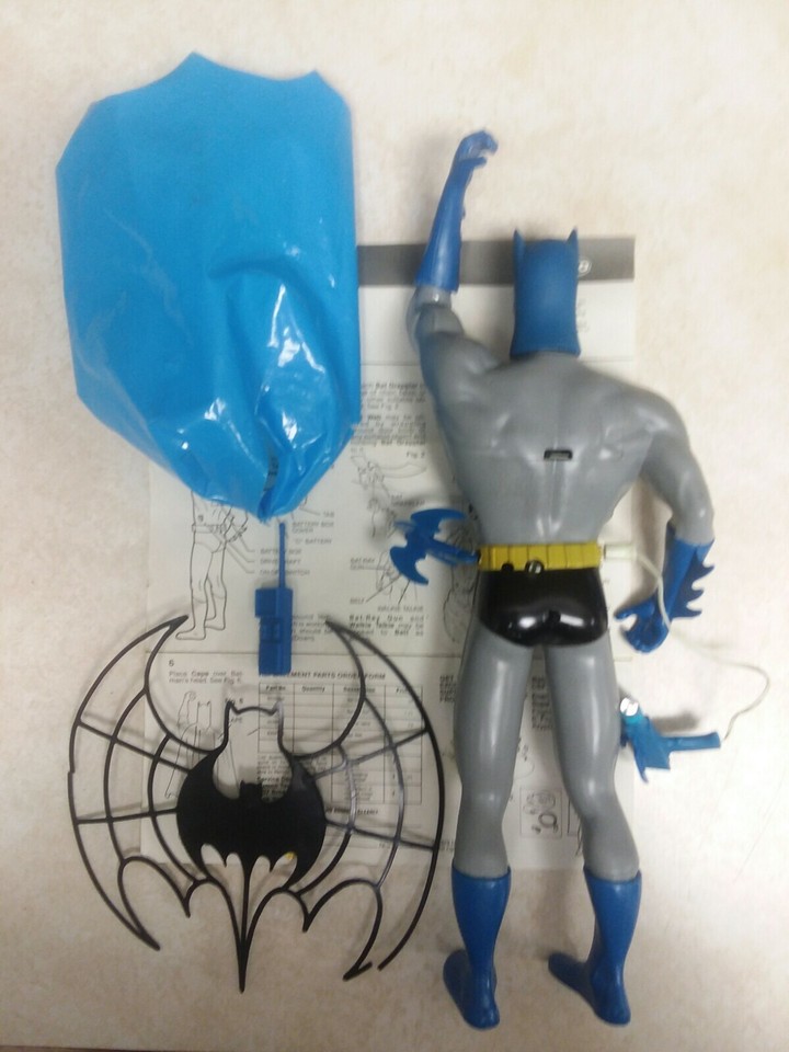 Ultra Rare Remco Energized Batman 12" Climbing Figure 1979 No Box Works ...