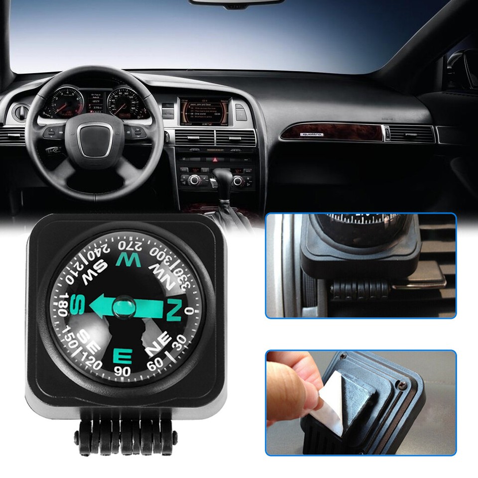 Car Dashboard Compass Mini Balls Dash Mount Navigation Hiking Outdoor ...