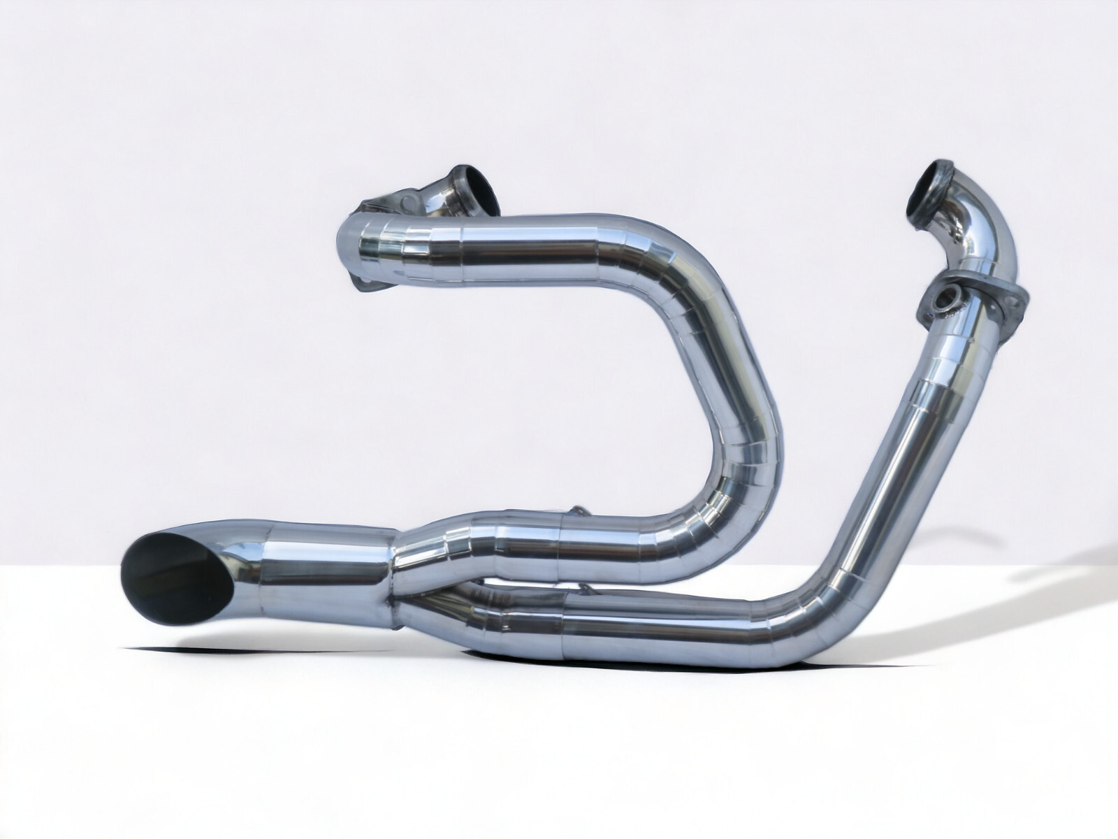 Gnarly Exhaust 2-1 Muffler Fits For Harley Davidson V-ROD Muscle Short ...