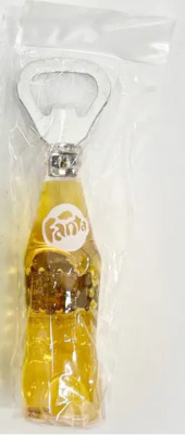 Fanta Soda Fluid Filled Bottle Opener - Fanta Bottle Opener w/Magnet | eBay