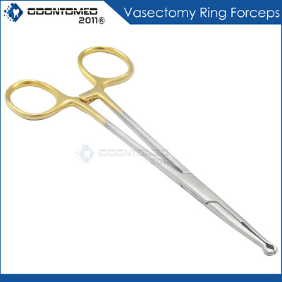 Vasectomy Ring Forceps 5.5" Gold Handle Surgical Dental Instruments | eBay