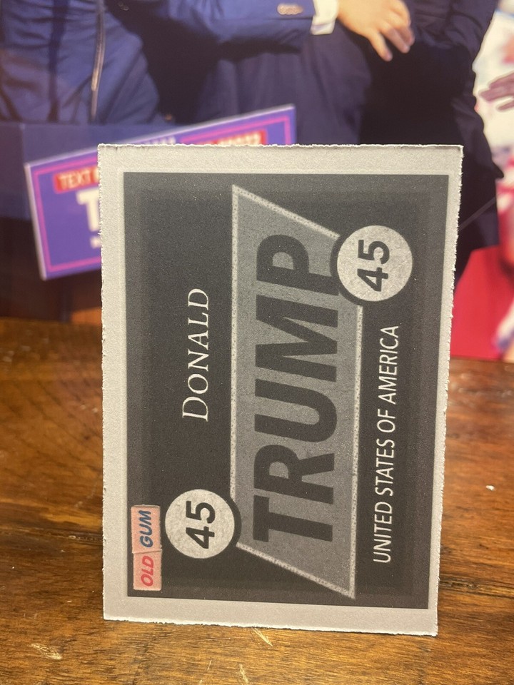 Donald Trump Trading Card - Assassination Attempt July 13th Rally Old ...