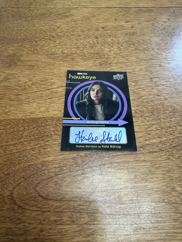 Hailee Steinfeld Autograph (Hawkeye Upper Deck) Card + MCU Series 1 ...