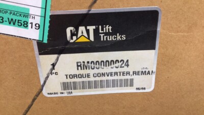 Construction Equip Parts - Cat Torque