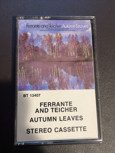 FERRANTE AND TEICHER AUTUMN LEAVES RARE CASSETTE TAPE 1981 CBS over the ...