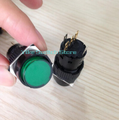 1PC NEW TEND TT16-MLR47G1 Lighted Push Button Switch Green | eBay