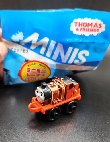 THOMAS & FRIENDS Minis Train Engine JAMES #5 Metallic Red mini Figure ...
