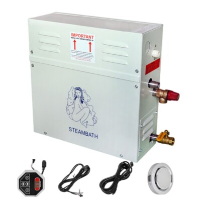 9KW Steam Generator Automatic Steam Generator Spa Sauna Bath Home Spa ...