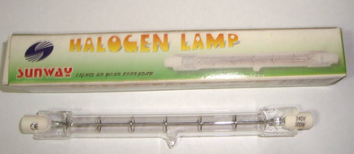 500W R7s Linear Halogen Lamp Light Globe 118mm 240V | eBay