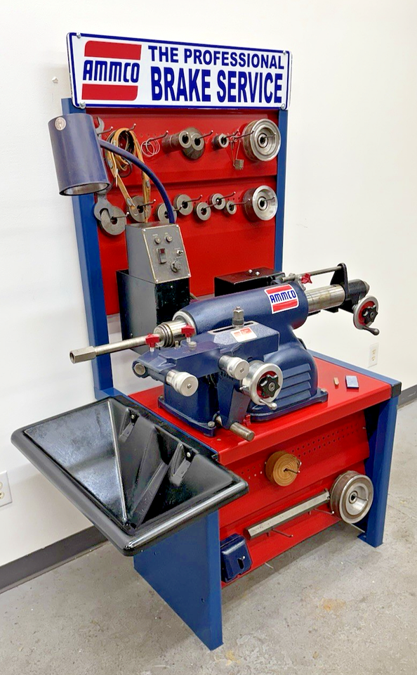 Ammco 4000 Electronic Disc & Drum Brake Lathe w/ Standard ADAPTEK ...