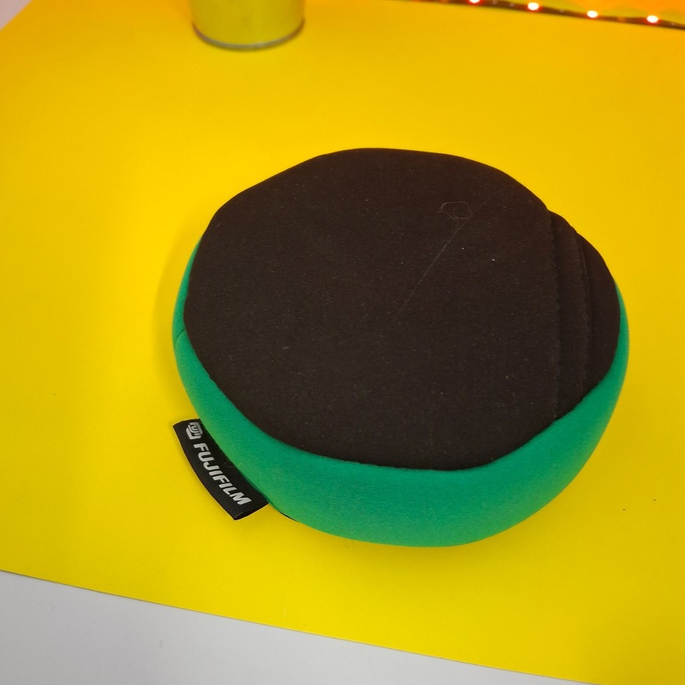 FUJIFILM Camera Stabiliser Bean Bag / Pod. Green & Black. Soft. No ...