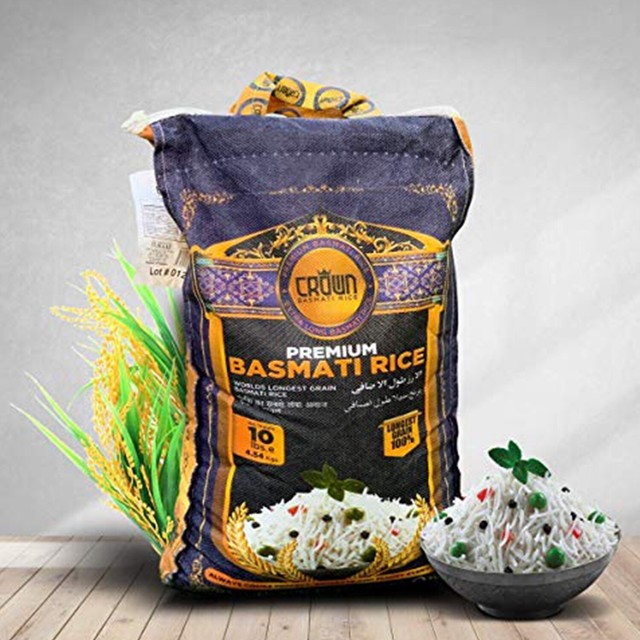 Extra Long Crown Premium Basmati Rice; From the Foothills of Himalayas ...